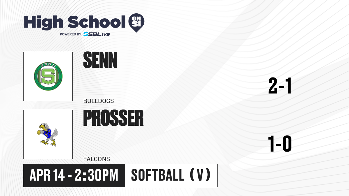 Senn vs Prosser Softball - Apr 14, 2025 - High School On SI