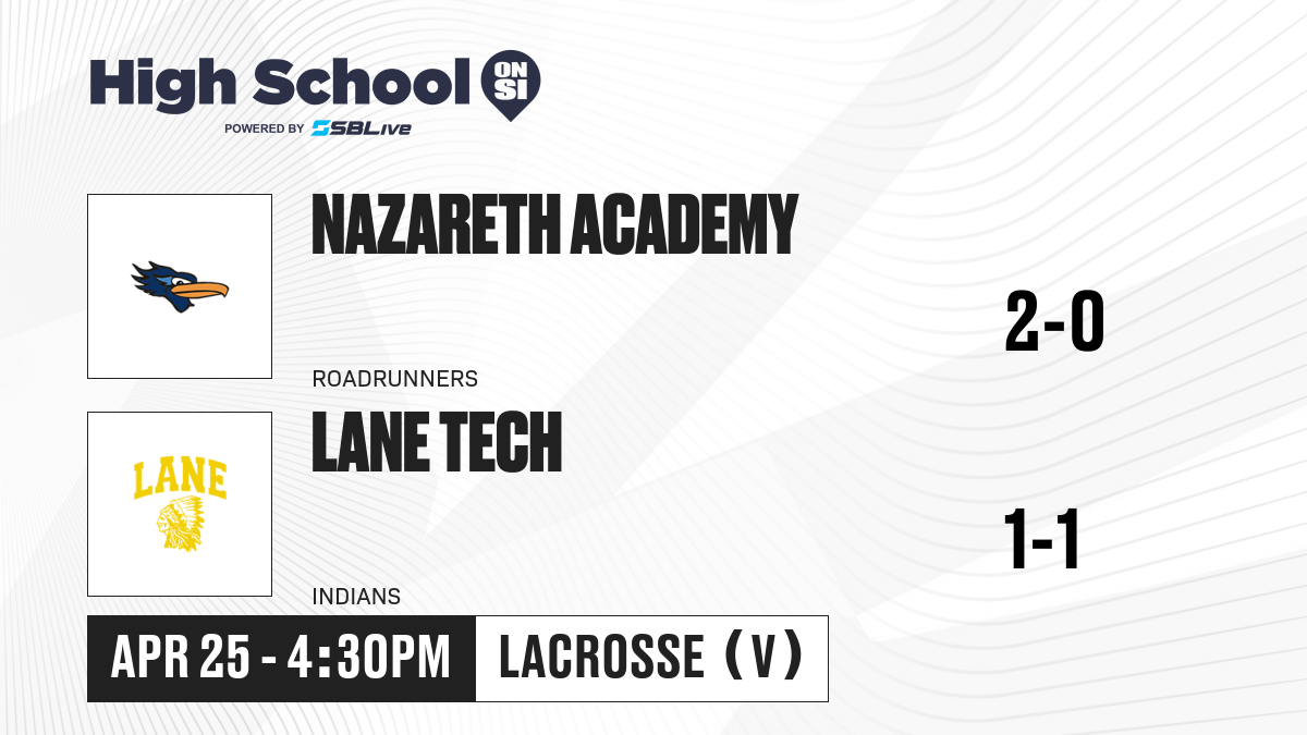 Nazareth Academy vs Lane Tech Girls Lacrosse - Apr 25, 2025 - High ...