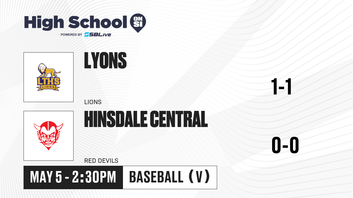 Lyons vs Hinsdale Central Baseball - May 5, 2025 - High School On SI