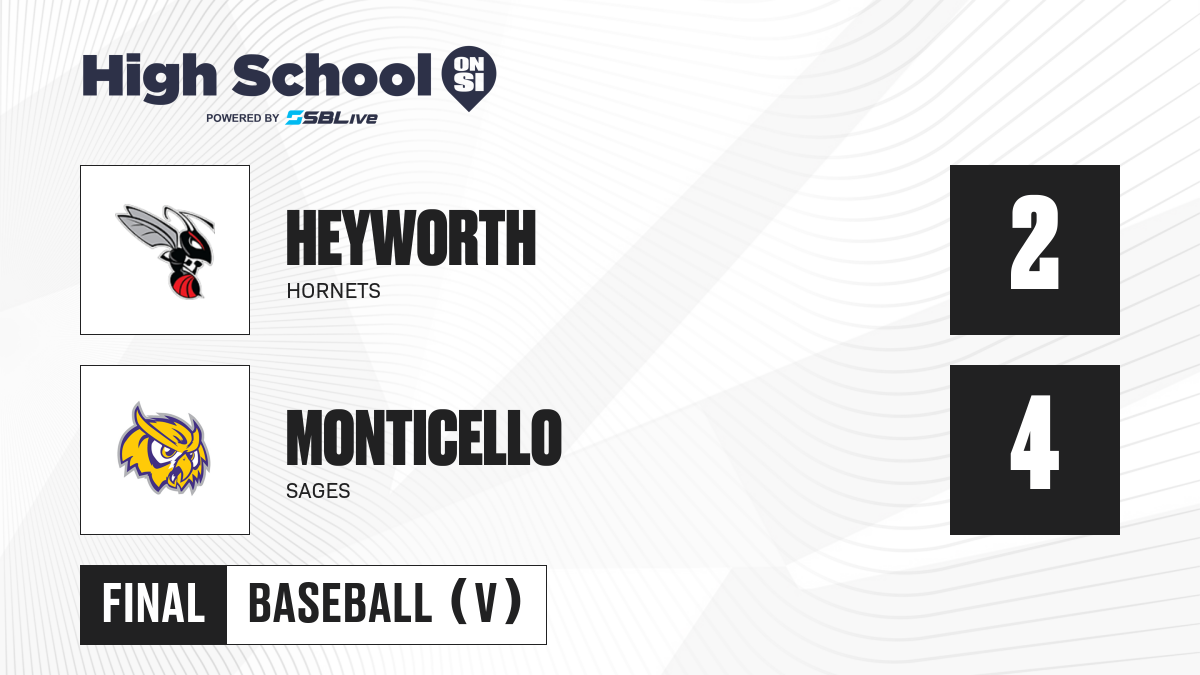 Heyworth vs Monticello Baseball - Apr 10, 2025 - High School On SI