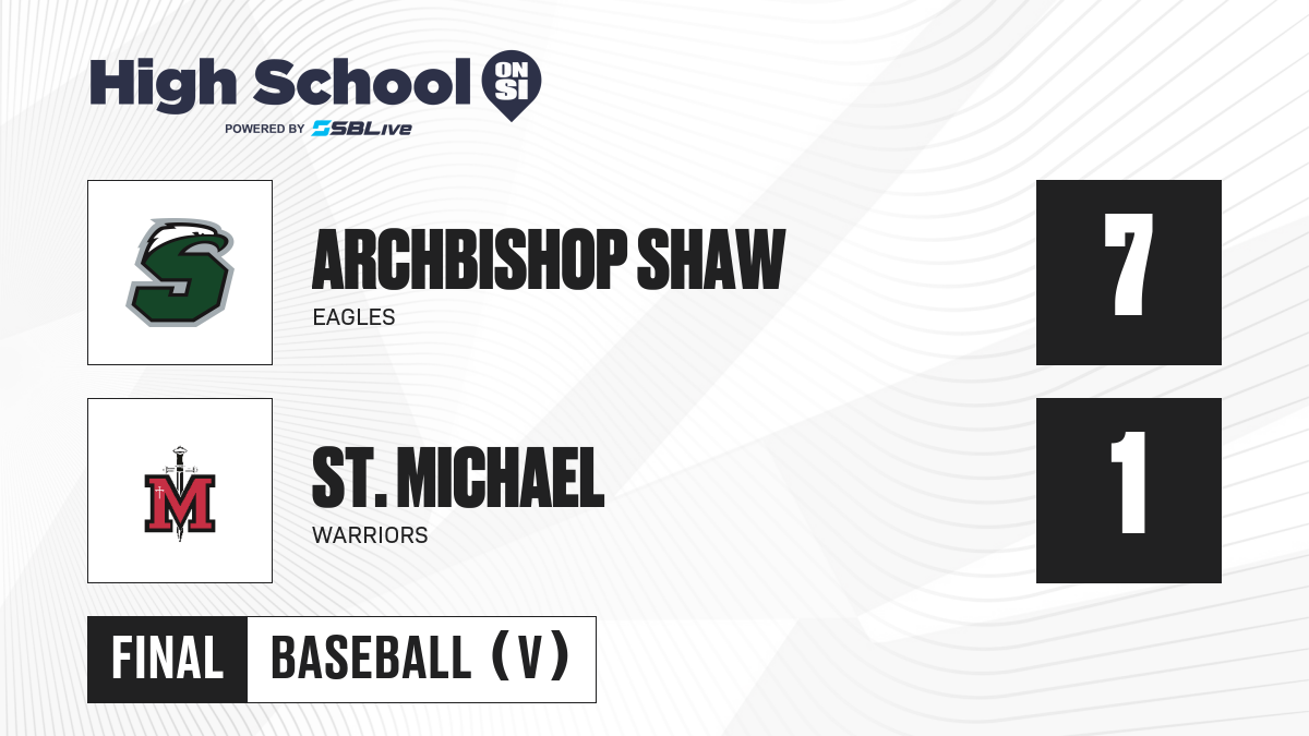 Archbishop Shaw vs St. Michael Baseball - Apr 22, 2025 - High School On SI