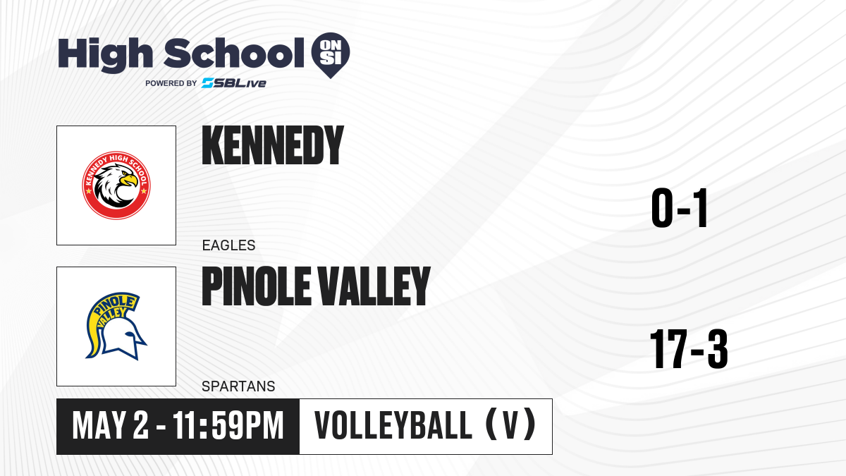 Pinole Valley vs Kennedy Boys Volleyball - May 2, 2025 - High School On SI