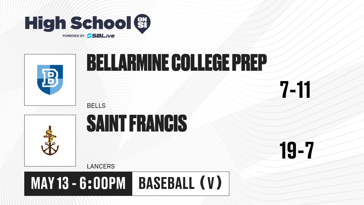 Bellarmine College Prep vs Saint Francis Baseball - May 13, 2025 - High ...