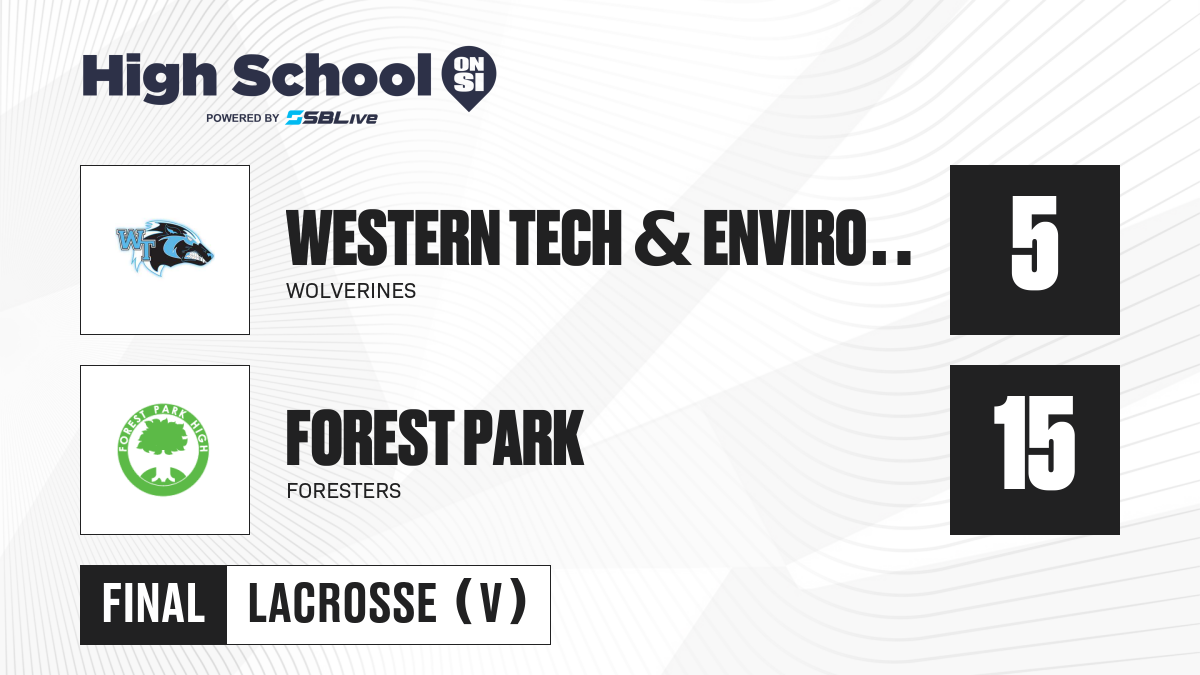 Western Tech & Environmental Science vs Forest Park Boys Lacrosse - May ...
