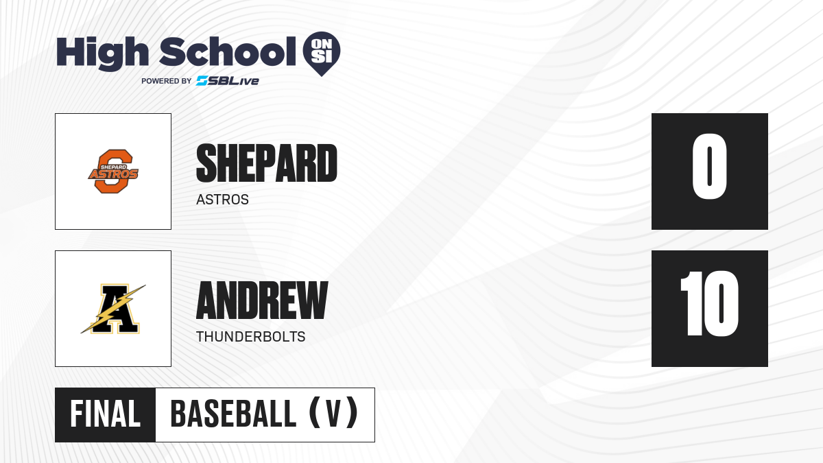 Shepard vs Andrew Baseball - May 29, 2025 - High School On SI