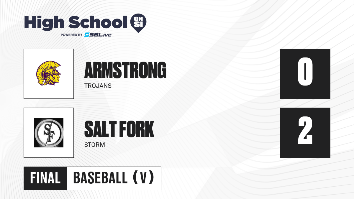 Armstrong vs Salt Fork Baseball - May 24, 2025 - High School On SI