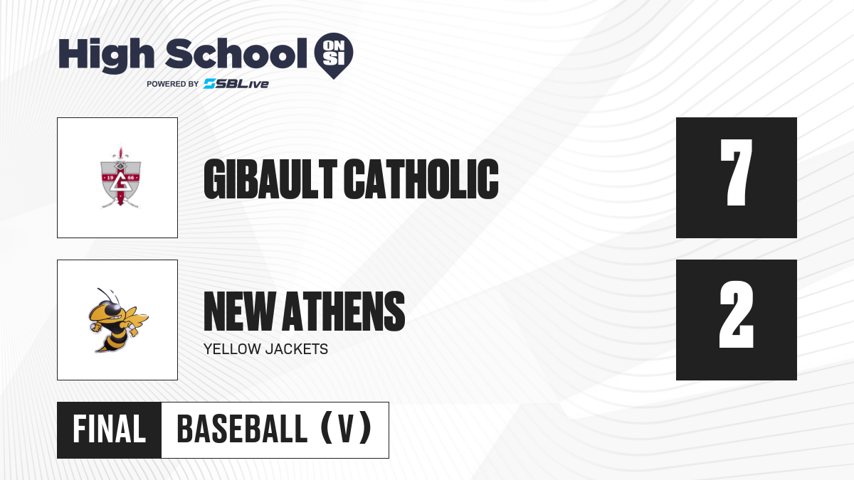 Gibault Catholic vs New Athens Baseball - May 24, 2025 - High School On SI