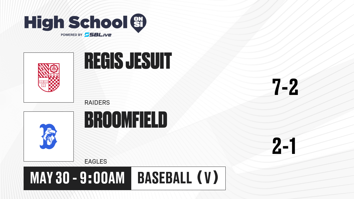 Regis Jesuit vs Broomfield Baseball - May 30, 2025 - High School On SI