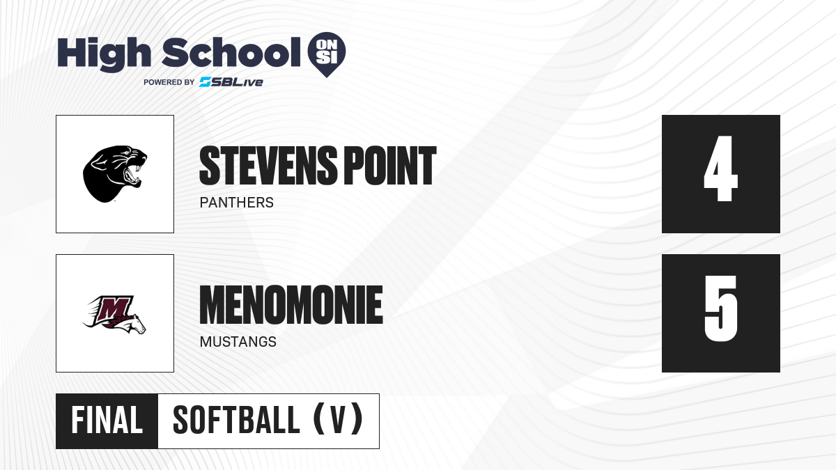 Stevens Point vs Menomonie Softball - May 29, 2025 - High School On SI