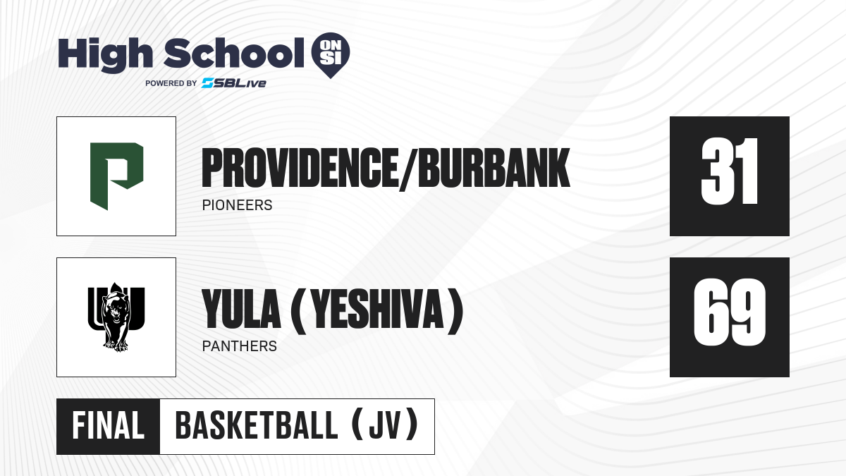 Providence/Burbank vs YULA (Yeshiva) JV Boys Basketball - Dec 6, 2025 ...
