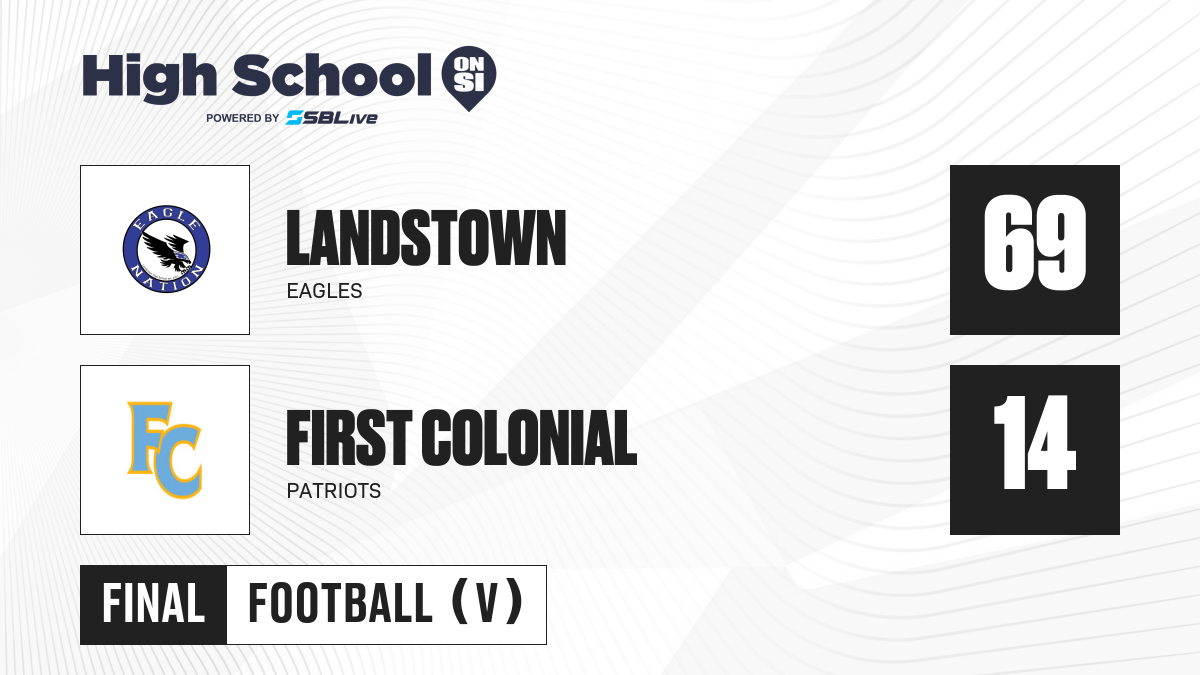 Landstown vs First Colonial Football - Oct 31, 2025 - High School On SI