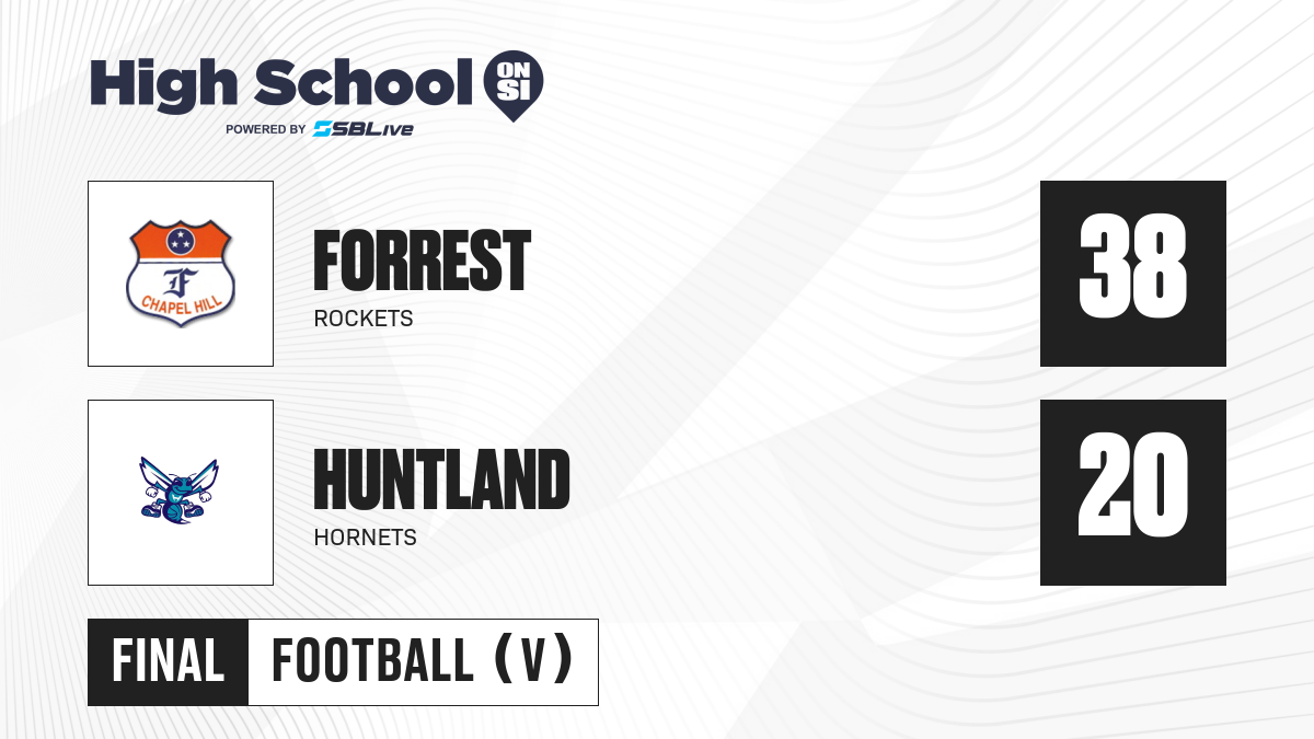 Forrest vs Huntland Football - Aug 29, 2025 - High School On SI