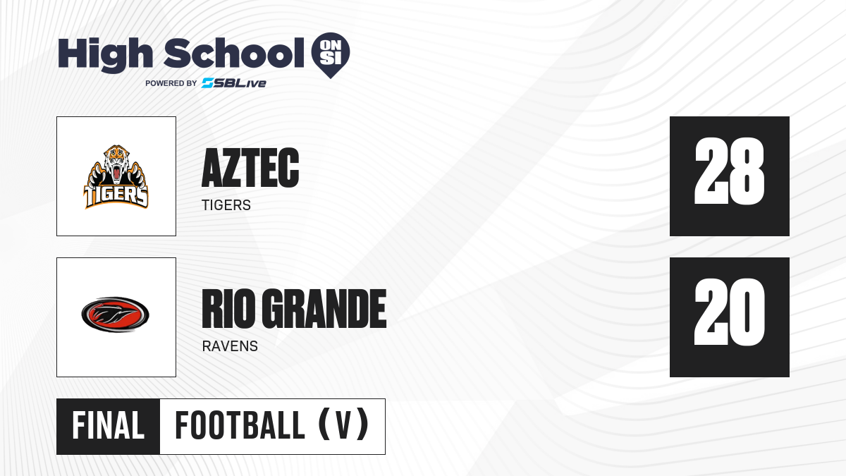 Aztec vs Rio Grande Football - Aug 22, 2025 - High School On SI