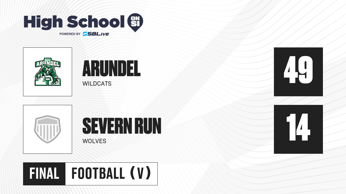 Preview - Arundel vs Severn Run Football - Sep 12, 2025 - High School On SI