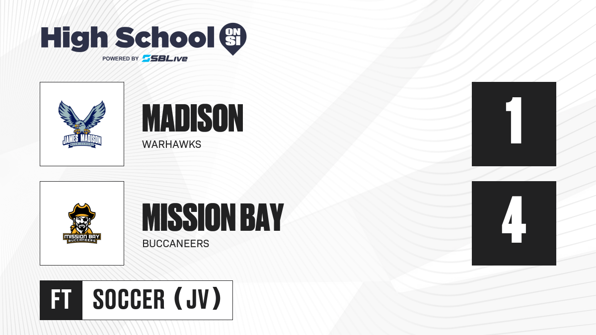 Madison vs Mission Bay JV Boys Soccer - Jan 7, 2026 - High School On SI