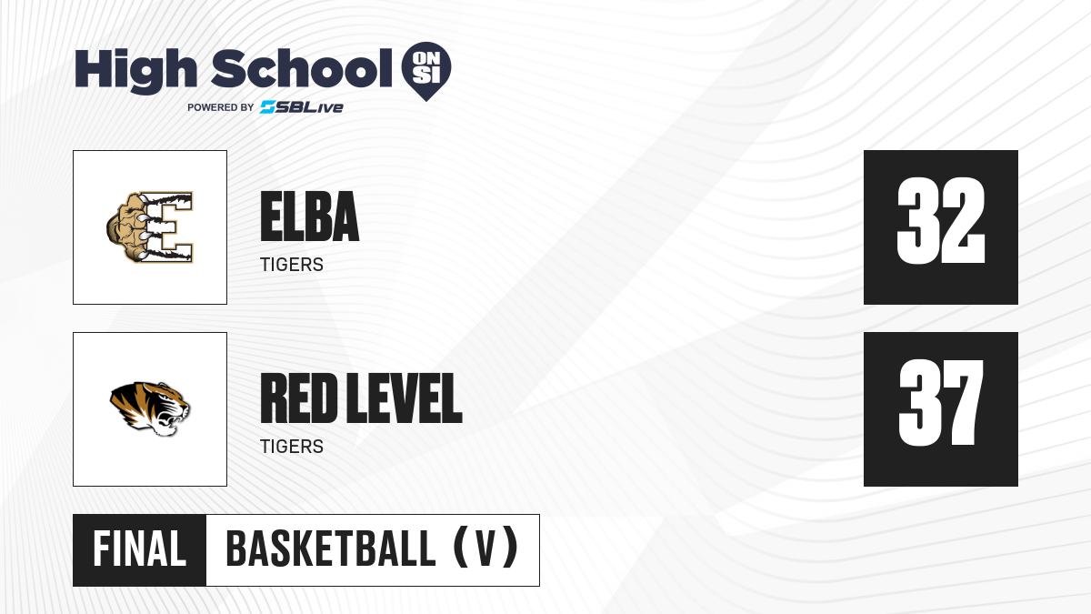 Elba vs Red Level Girls Basketball - Jan 12, 2026 - High School On SI