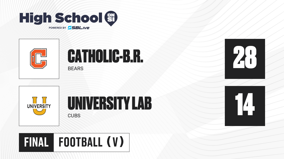 Catholic-B.R. vs University Lab Football - Sep 19, 2025 - High School On SI
