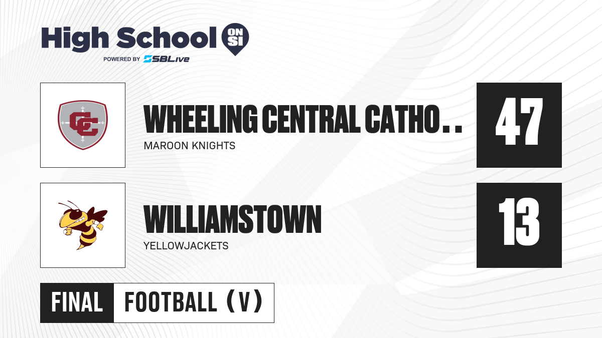 Wheeling Central Catholic vs Williamstown Football - Sep 12, 2025 ...