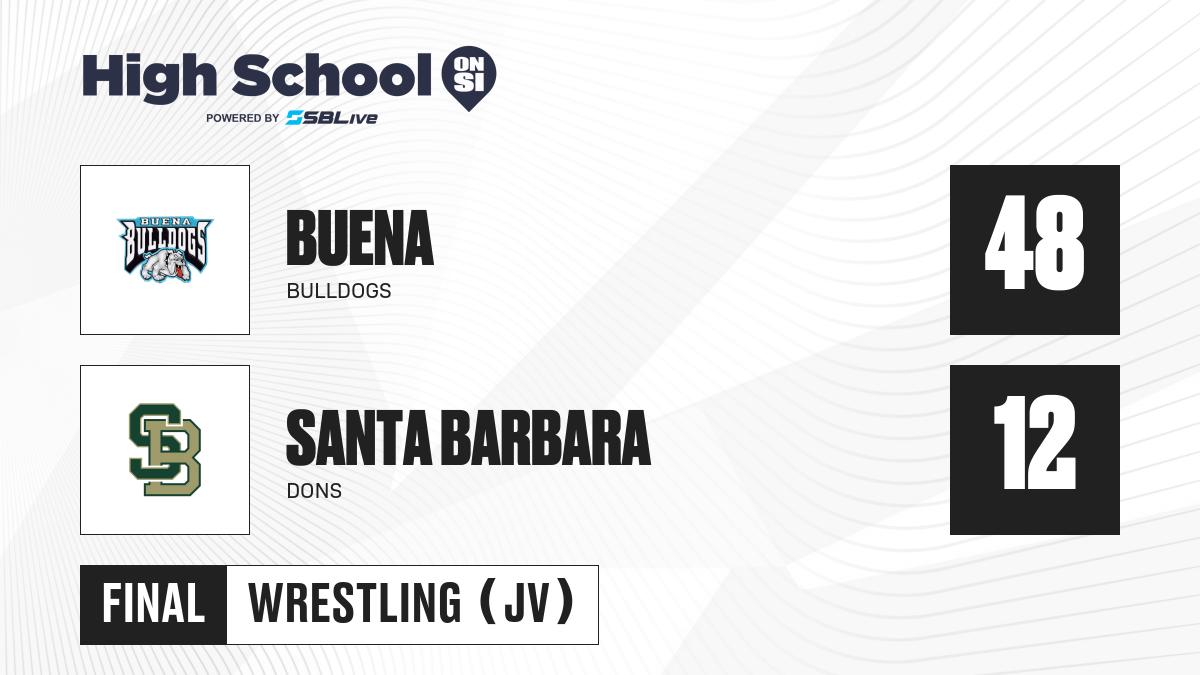 Buena vs Santa Barbara JV Wrestling - Dec 10, 2025 - High School On SI