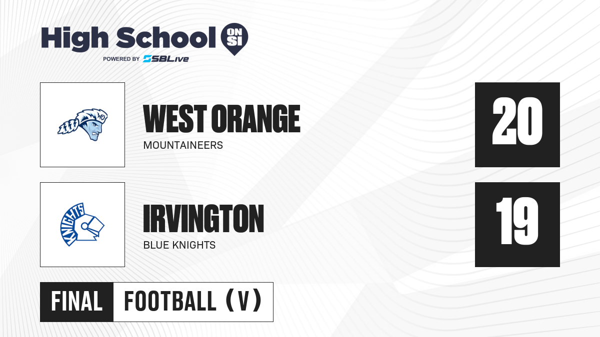 Preview - West Orange vs Irvington Football - Sep 12, 2025 - High School On SI