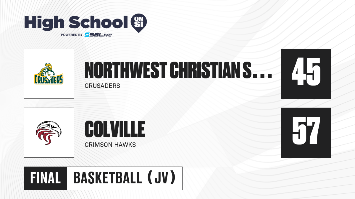 Northwest Christian School vs Colville JV Boys Basketball - Dec 30 ...