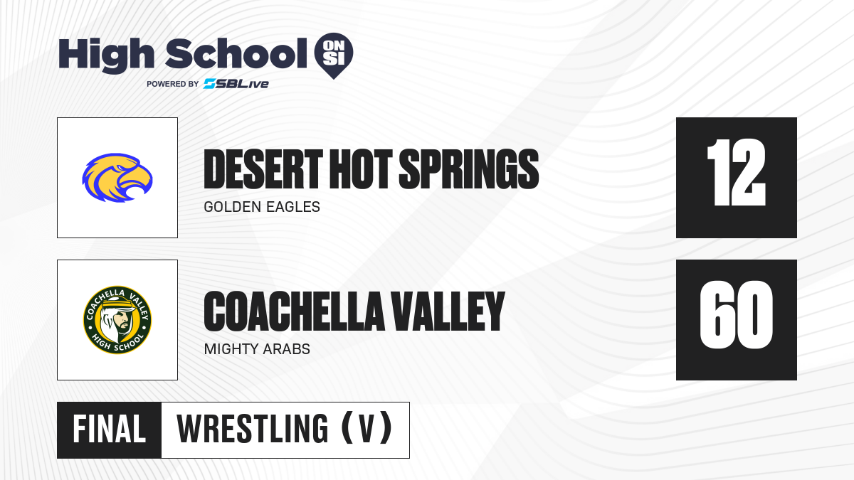 Desert Hot Springs vs Coachella Valley Wrestling - Jan 8, 2026 - High ...