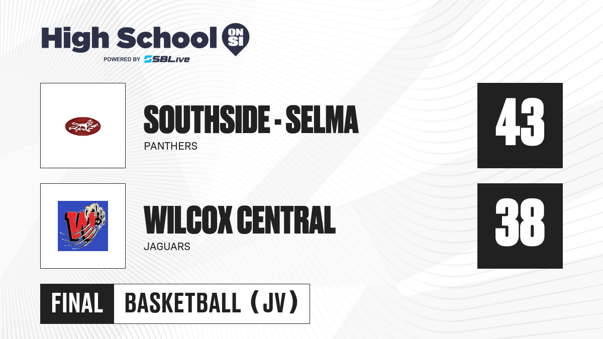 Southside - Selma vs Wilcox Central JV Boys Basketball - Jan 8, 2026 ...