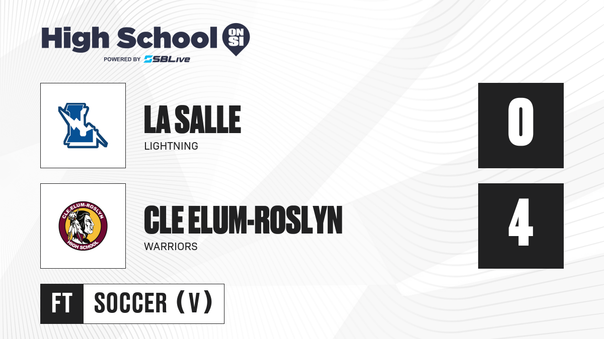 La Salle vs Cle Elum-Roslyn Girls Soccer - Oct 30, 2025 - High School On SI