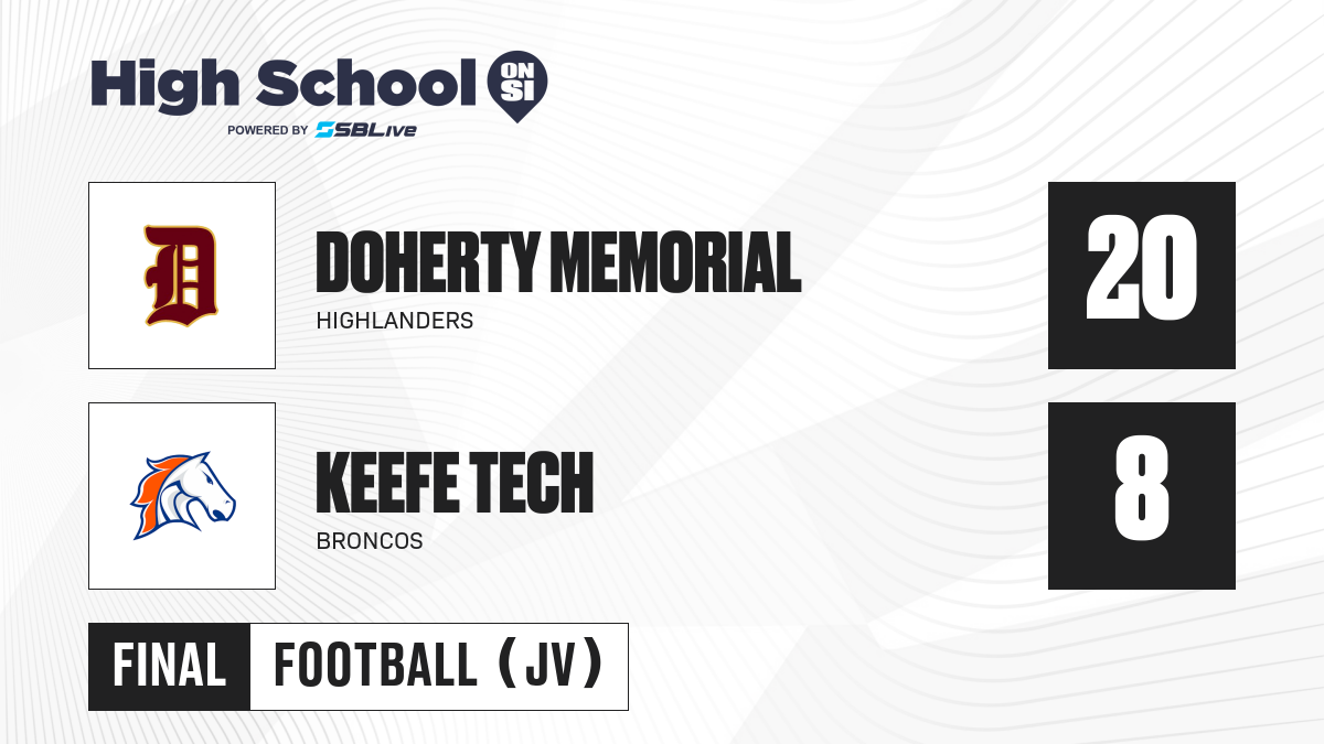 Doherty Memorial vs Keefe Tech JV Football - Nov 6, 2025 - High School ...