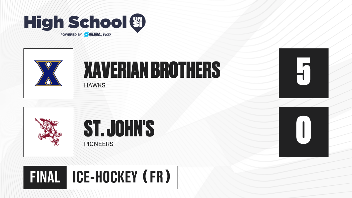Xaverian Brothers vs St. John's Fr Boys Ice Hockey - Jan 10, 2026 ...
