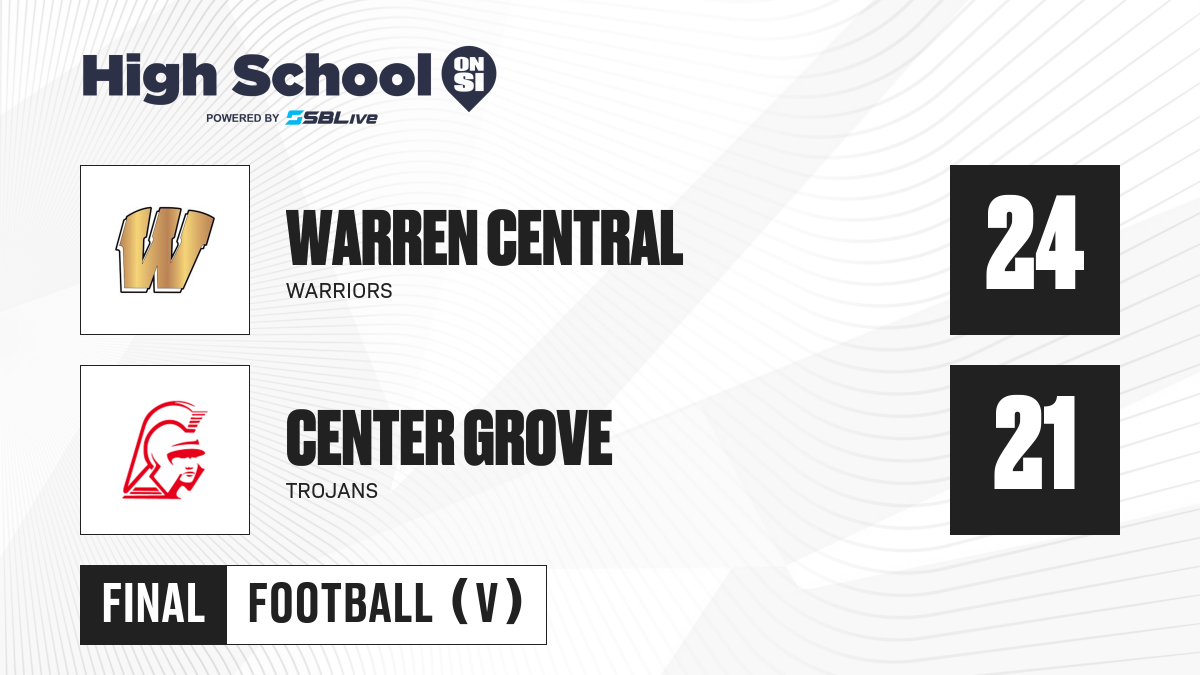 Warren Central vs Center Grove Football - Nov 14, 2025 - High School On SI