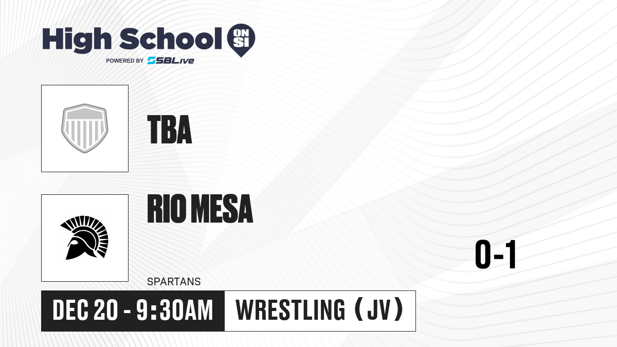TBA vs Rio Mesa JV Wrestling - Dec 20, 2025 - High School On SI