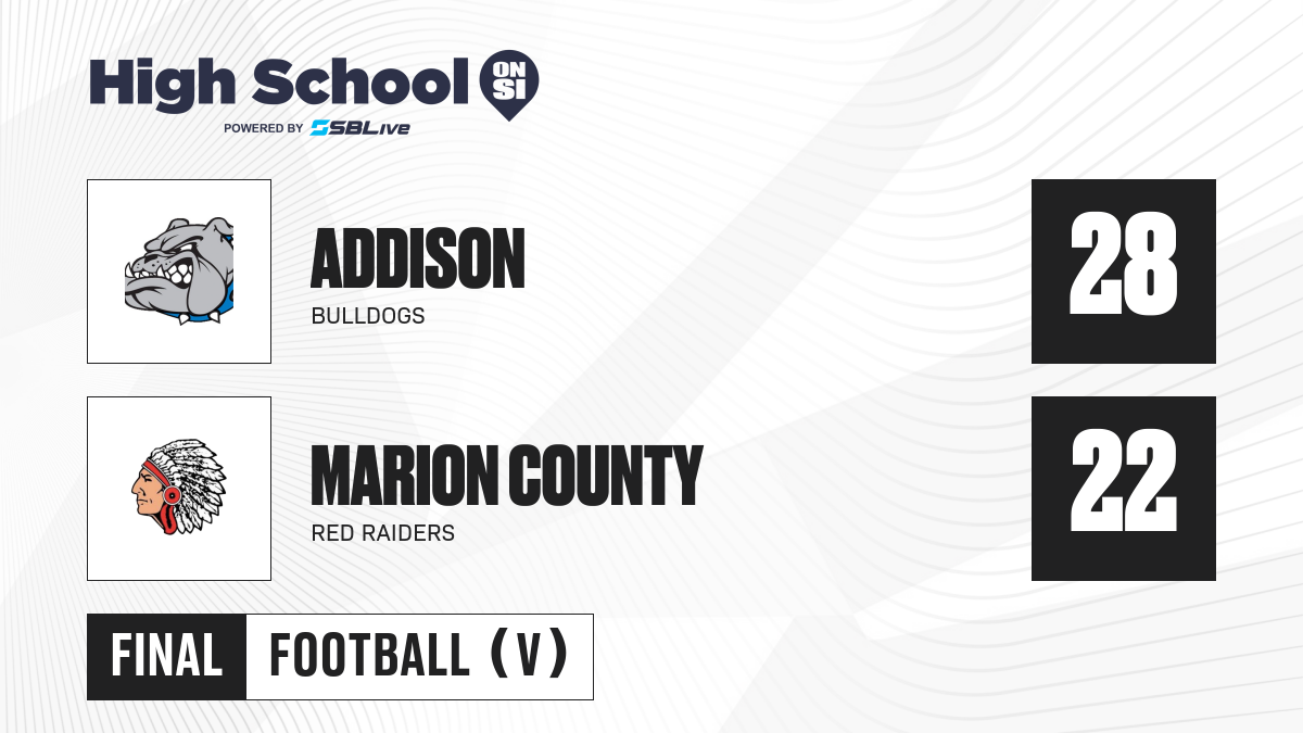 Preview - Marion County vs Addison Football - Nov 20, 2025 - High ...