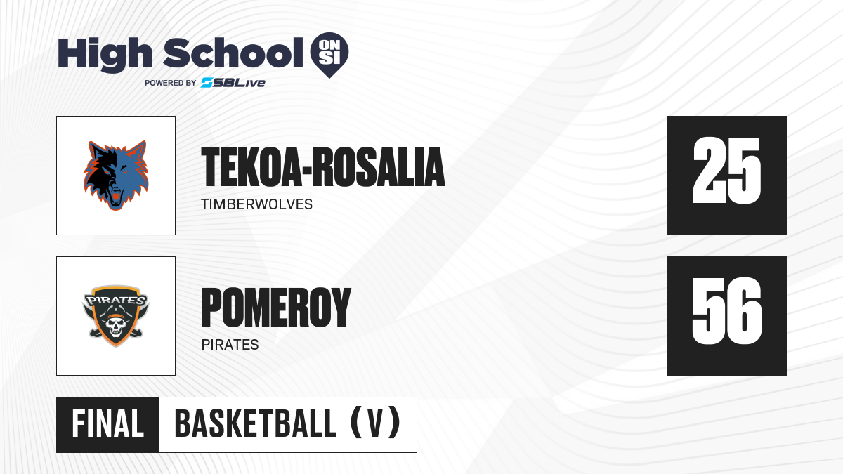 Tekoa-Rosalia vs Pomeroy Boys Basketball - Jan 17, 2026 - High School On SI