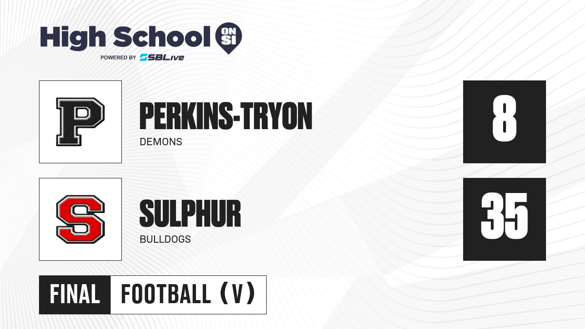 Perkins-Tryon vs Sulphur Football - Dec 5, 2025 - High School On SI