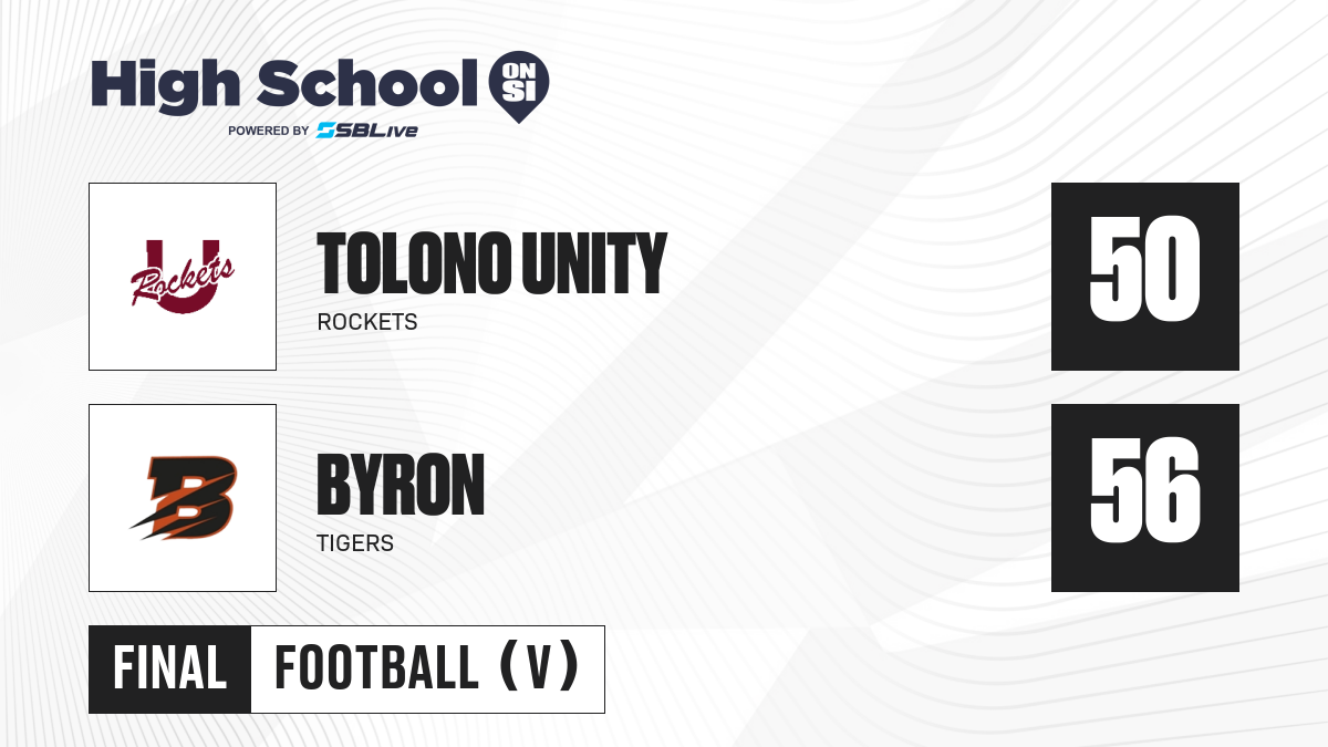 Tolono Unity vs Byron Football - Nov 28, 2025 - High School On SI
