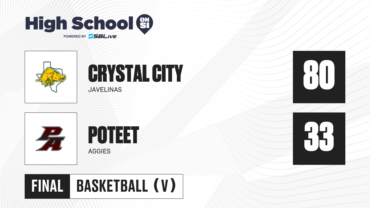 Crystal City vs Poteet Boys Basketball - Jan 6, 2026 - High School On SI