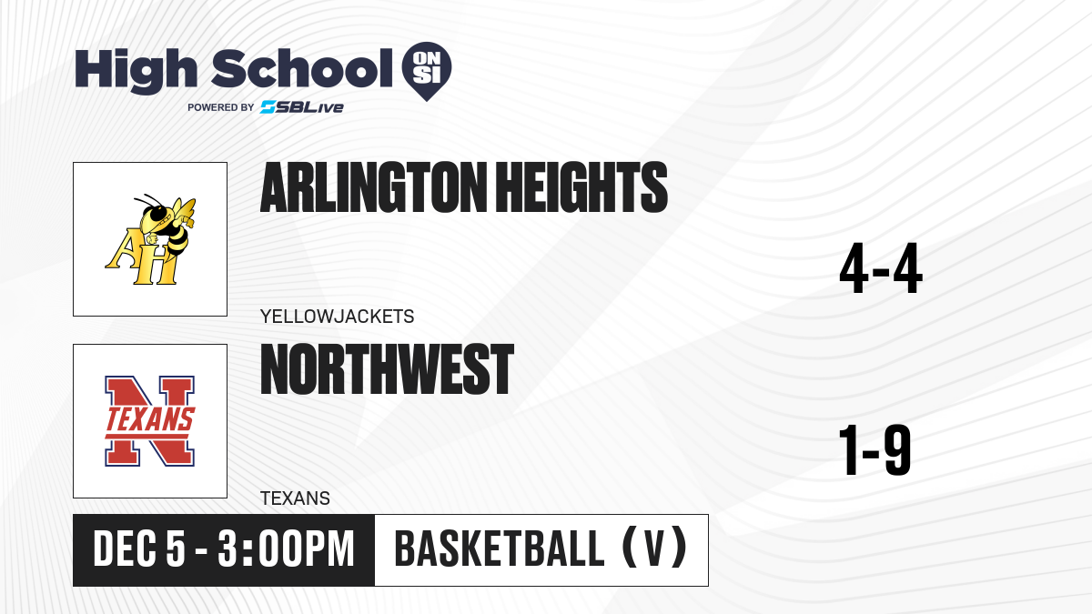 Arlington Heights vs Northwest Boys Basketball - Dec 5, 2025 - High ...