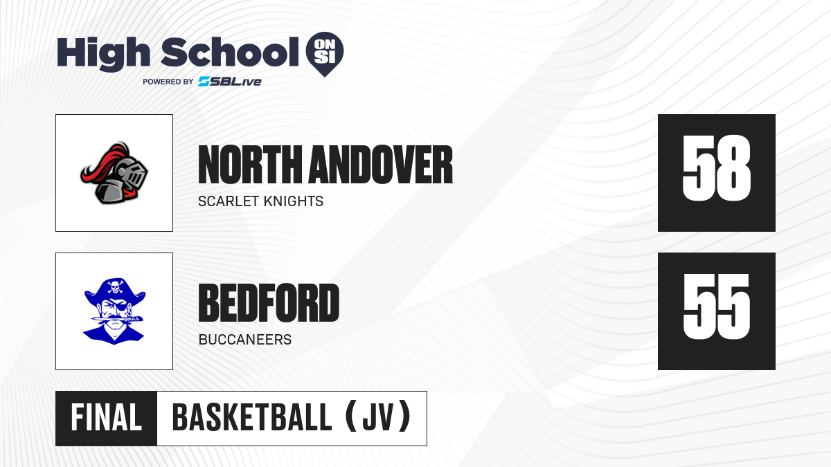 North Andover vs Bedford JV Boys Basketball - Dec 30, 2025 - High ...