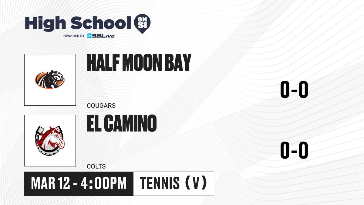 Half Moon Bay vs El Camino Boys Tennis - Mar 12, 2026 - High School On SI