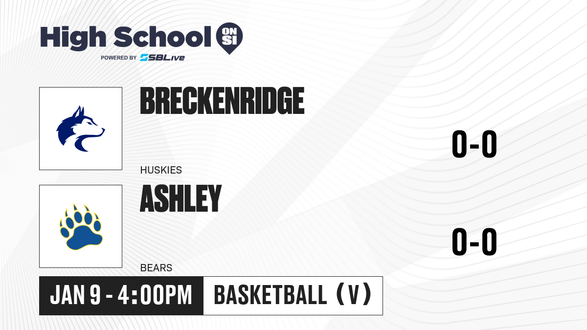 Breckenridge vs Ashley Boys Basketball - Jan 9, 2026 - High School On SI