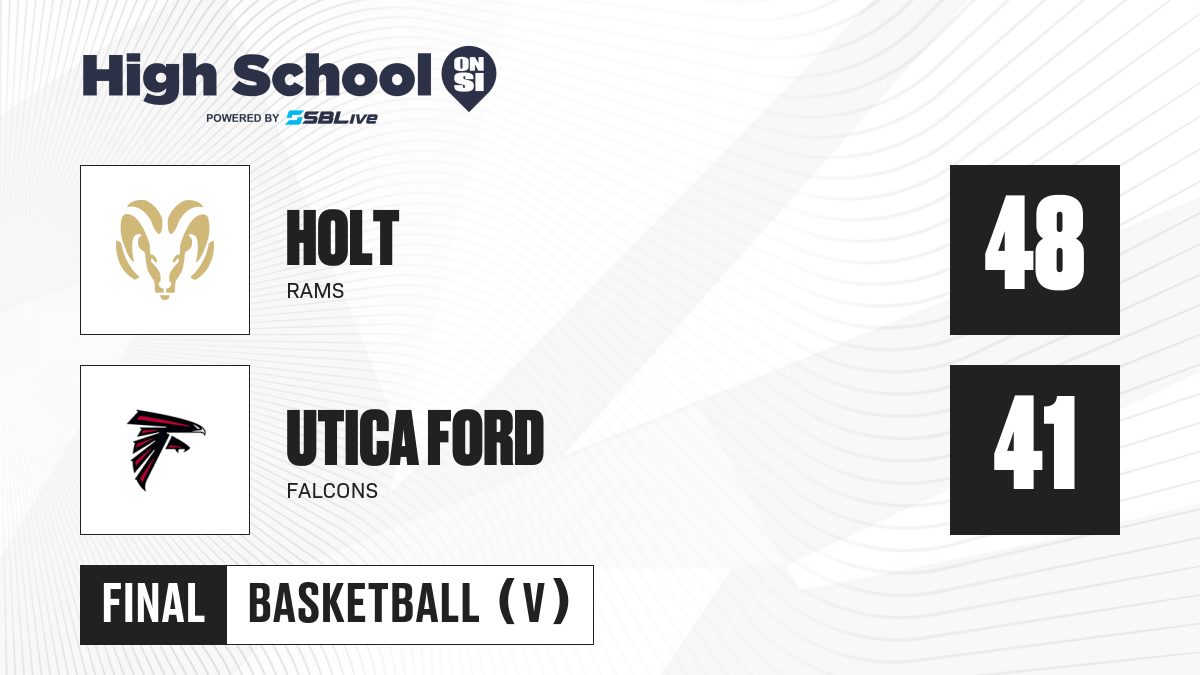 Holt vs Utica Ford Boys Basketball - Dec 5, 2025 - High School On SI