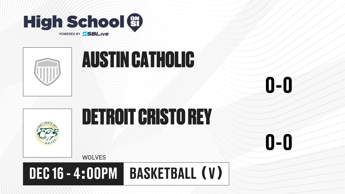 Austin Catholic vs Detroit Cristo Rey Boys Basketball - Dec 16, 2025 ...