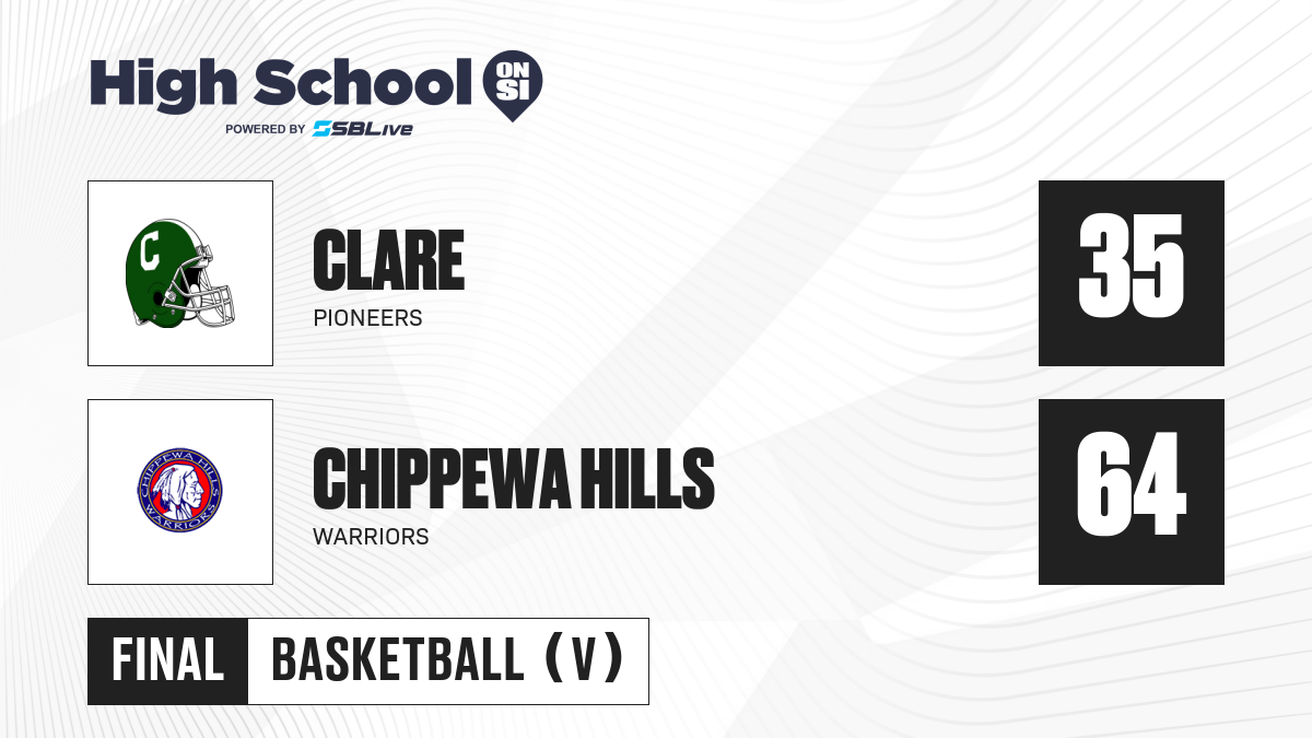 Clare vs Chippewa Hills Boys Basketball - Jan 12, 2026 - High School On SI
