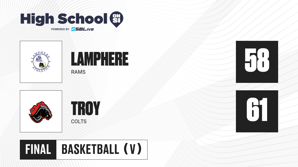 Lamphere vs Troy Boys Basketball - Dec 8, 2025 - High School On SI
