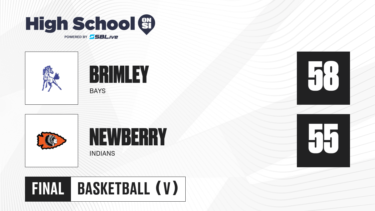 Brimley vs Newberry Boys Basketball - Dec 16, 2025 - High School On SI