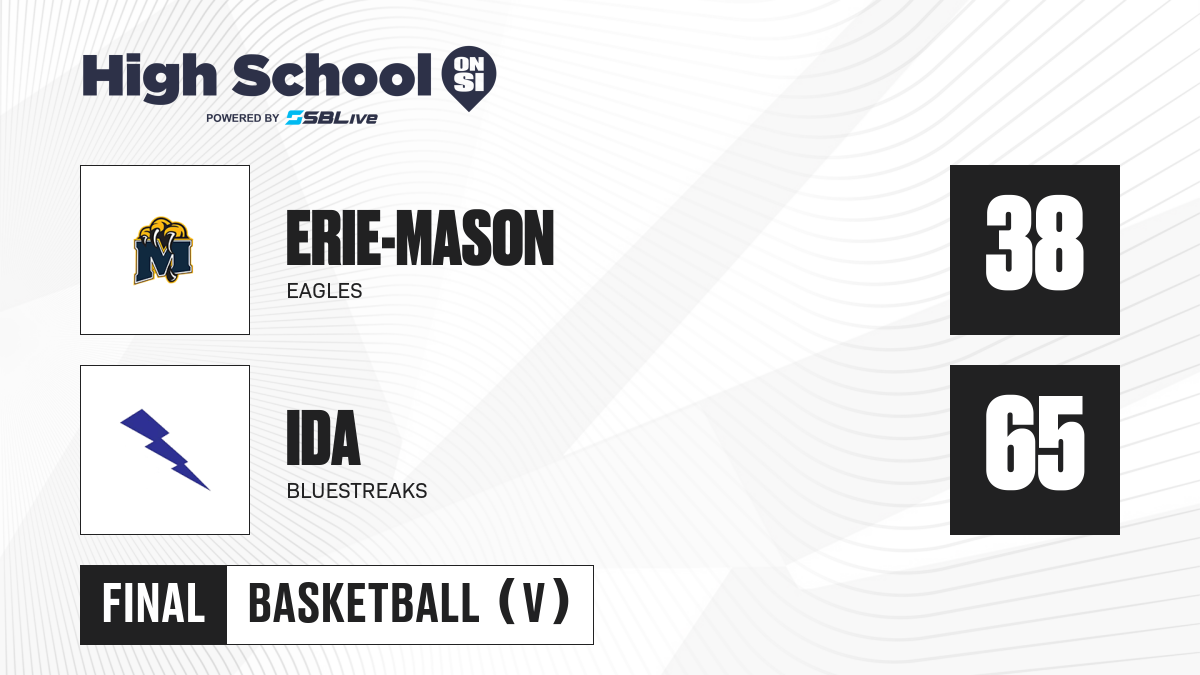 Erie-Mason vs Ida Boys Basketball - Dec 4, 2025 - High School On SI