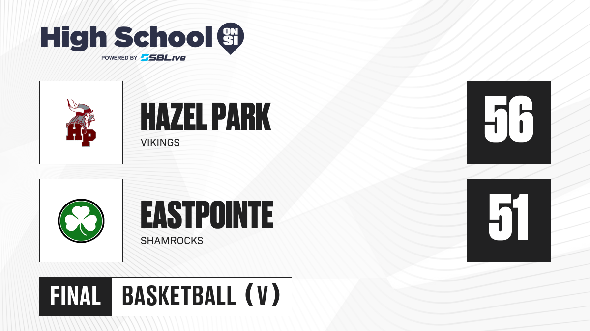 Hazel Park vs Eastpointe Boys Basketball - Dec 2, 2025 - High School On SI