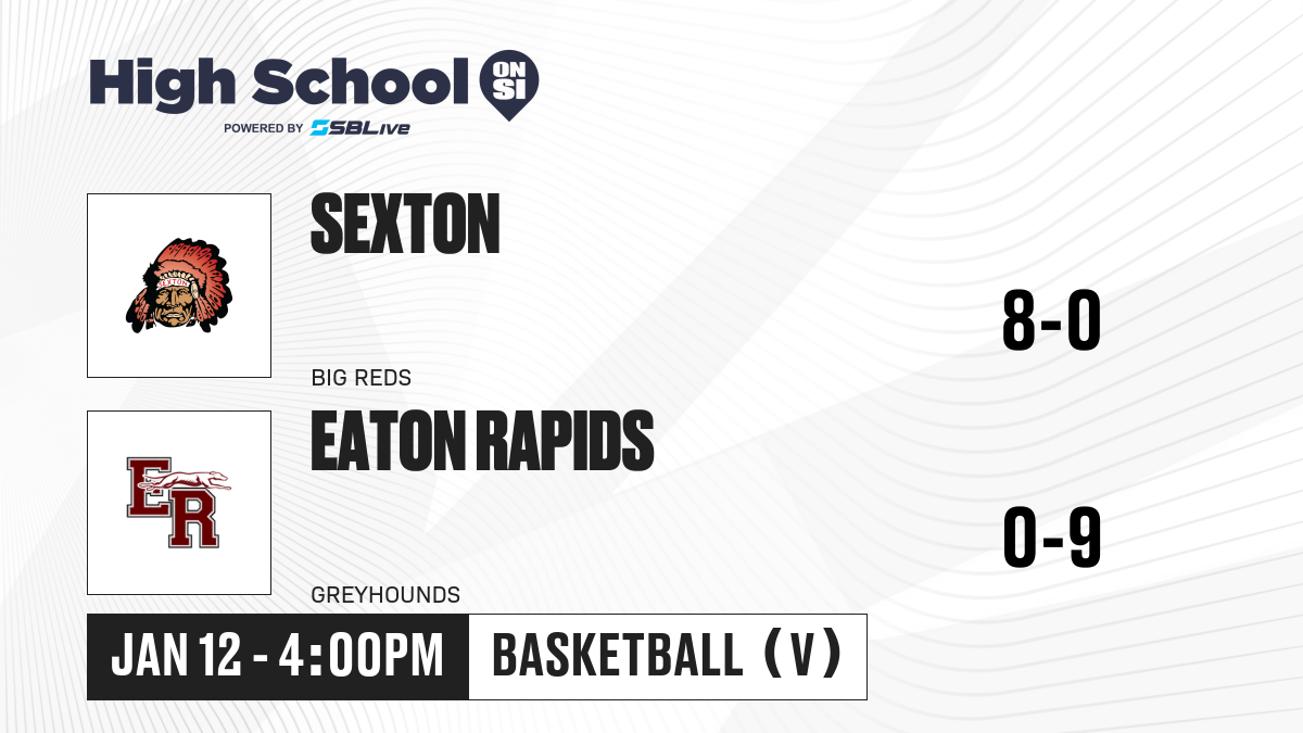 Preview - Sexton vs Eaton Rapids Boys Basketball - Jan 12, 2026 - High ...