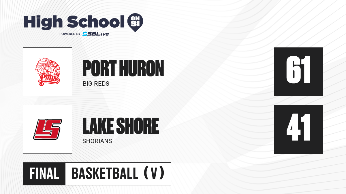 Preview - Port Huron vs Lake Shore Boys Basketball - Jan 14, 2026 ...